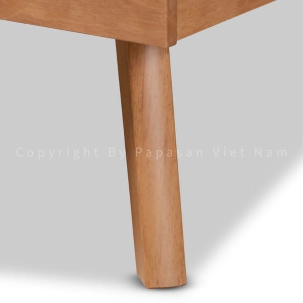 Giường ngủ GN69 – Gỗ sồi Rustic mộc mạc, chắc chắn